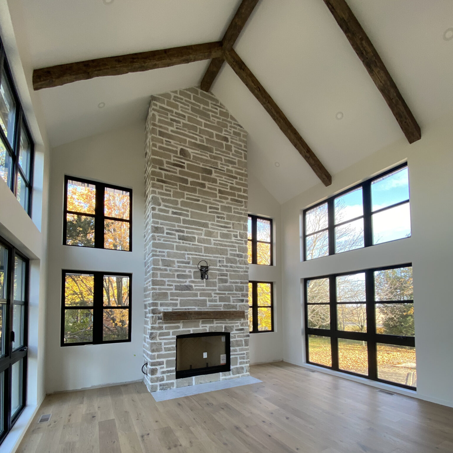 Brushed Cambridge Beams - Veser Antique Woods